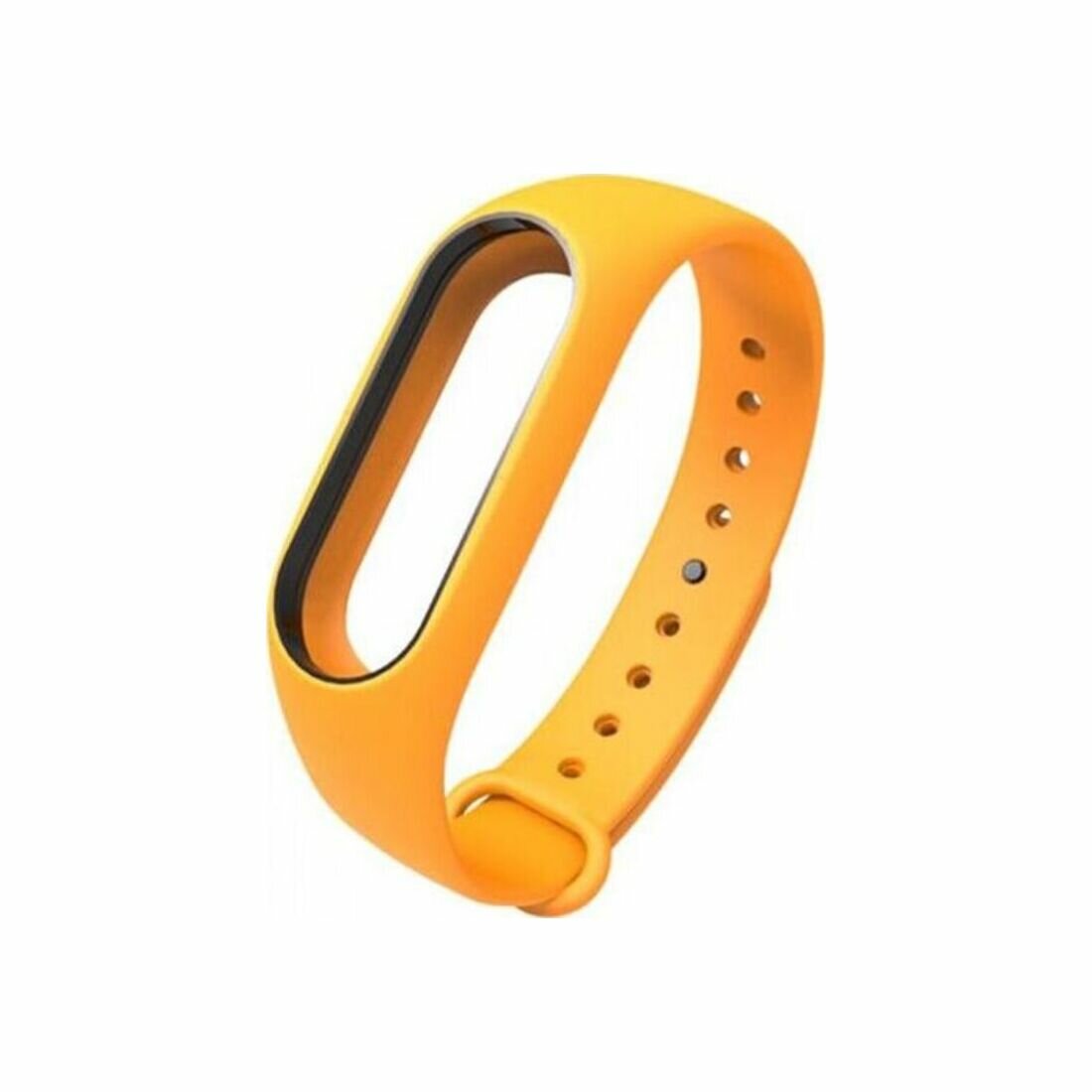 Силиконовый ремешок Xiaomi Mi Band 2 оранжевый