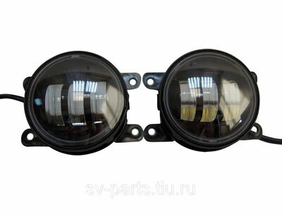 Фары-прожектора 12/24W на Лада Веста , Лада Xrау