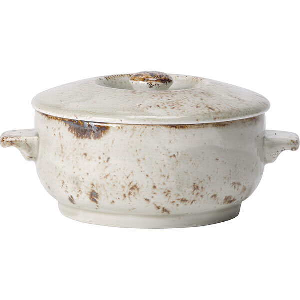 Супница, Бульонница (бульонная чашка) без крышки Крафт материал фарфор 450 мл