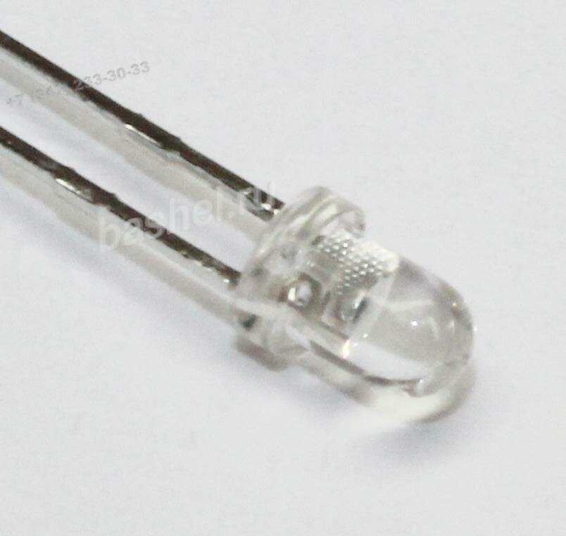 LED DIP 3mm L-34F3C, Светодиод, LED3MM, KGB