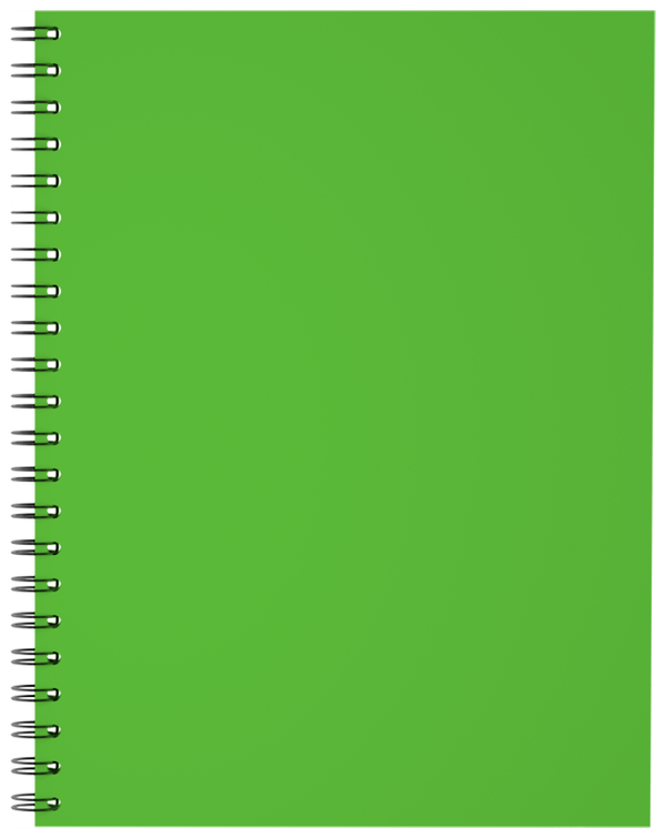 Тетрадь общая ученическая на спирали ErichKrause® Neon жёлтый, А4, 120 листов, клетка, ламинция глянцевая