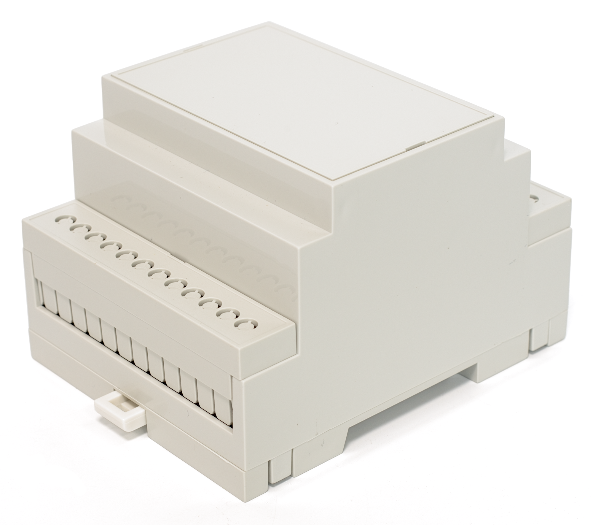 D4M-RU корпус 4-х модульный на дин рейку, Россия. Аналог D4MG
