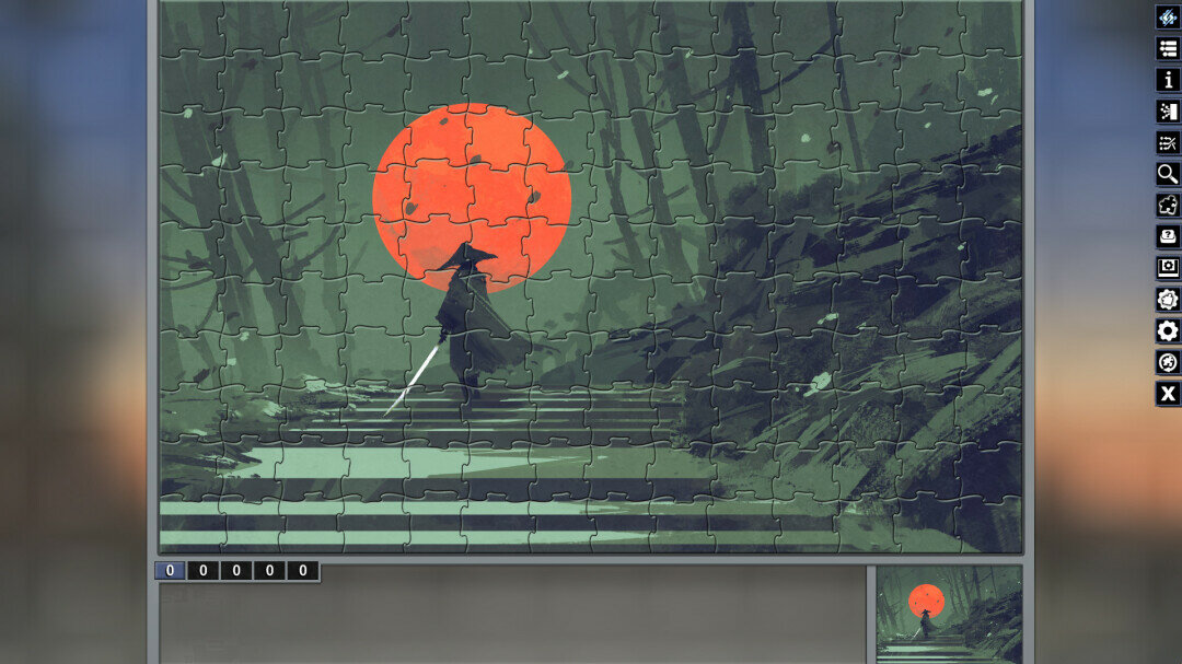 Pixel Puzzles Illustrations & Anime - Jigsaw Pack: Samurai — фото 1