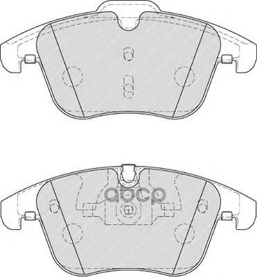Комплект тормозных колодок, дисковый тормоз JAGUAR XK/S-Type/XJ8 Ferodo арт. FDB4107