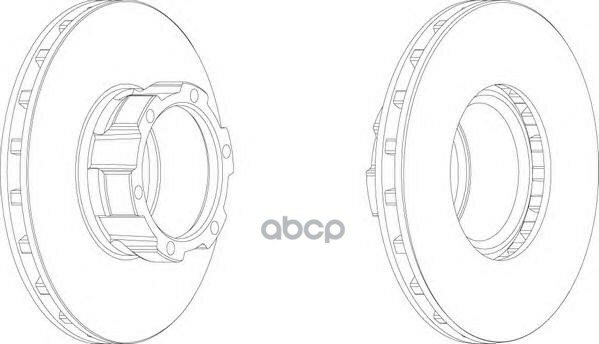 Тормозной диск Ferodo арт. FCR162A