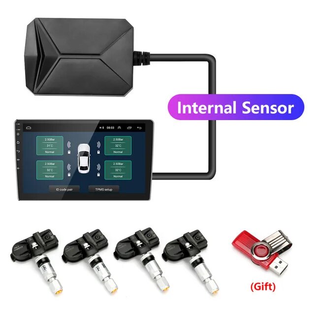 TPMS система контроля давления в шинах с Internal Sensor