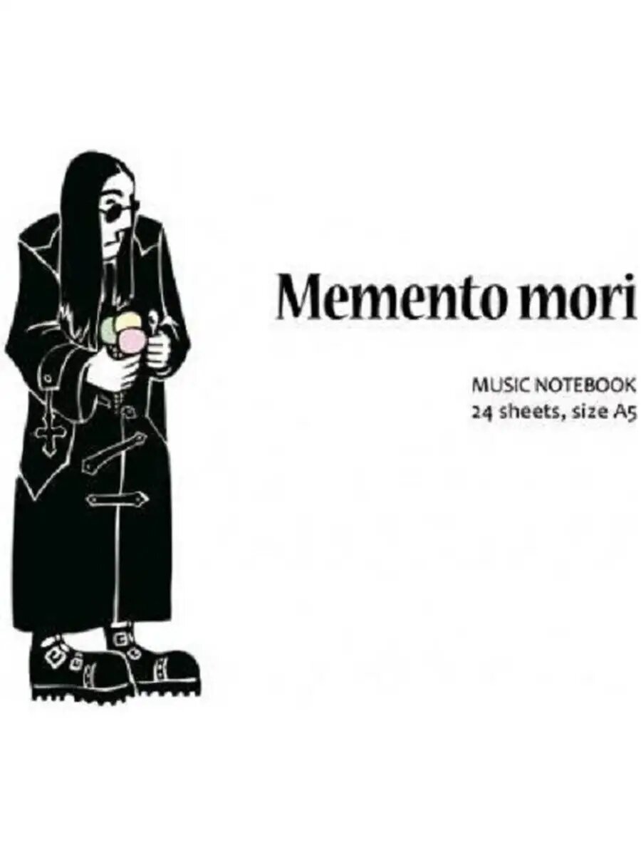 Нотная тетрадь Ozzy Memento mori