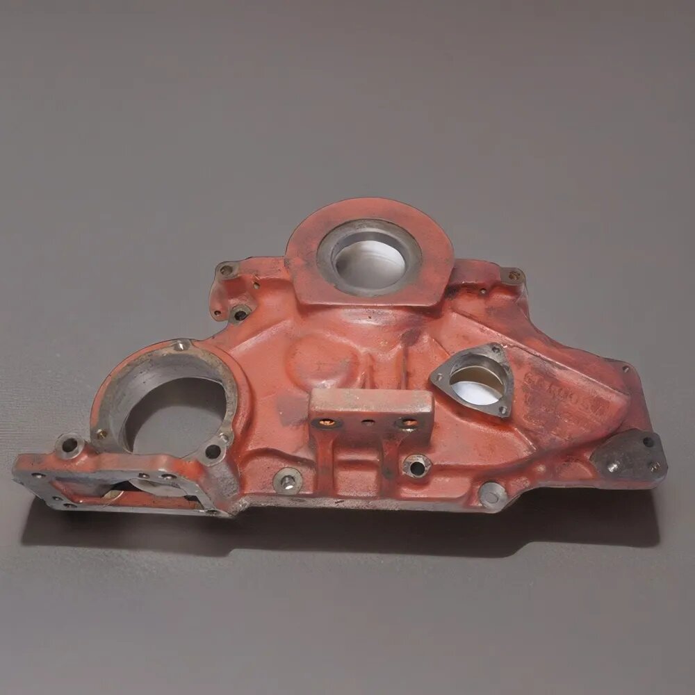 240-1002060-А Крышка двигателя Д-243, Д-245 передняя со штифтами оригинальная запчасть ММЗ