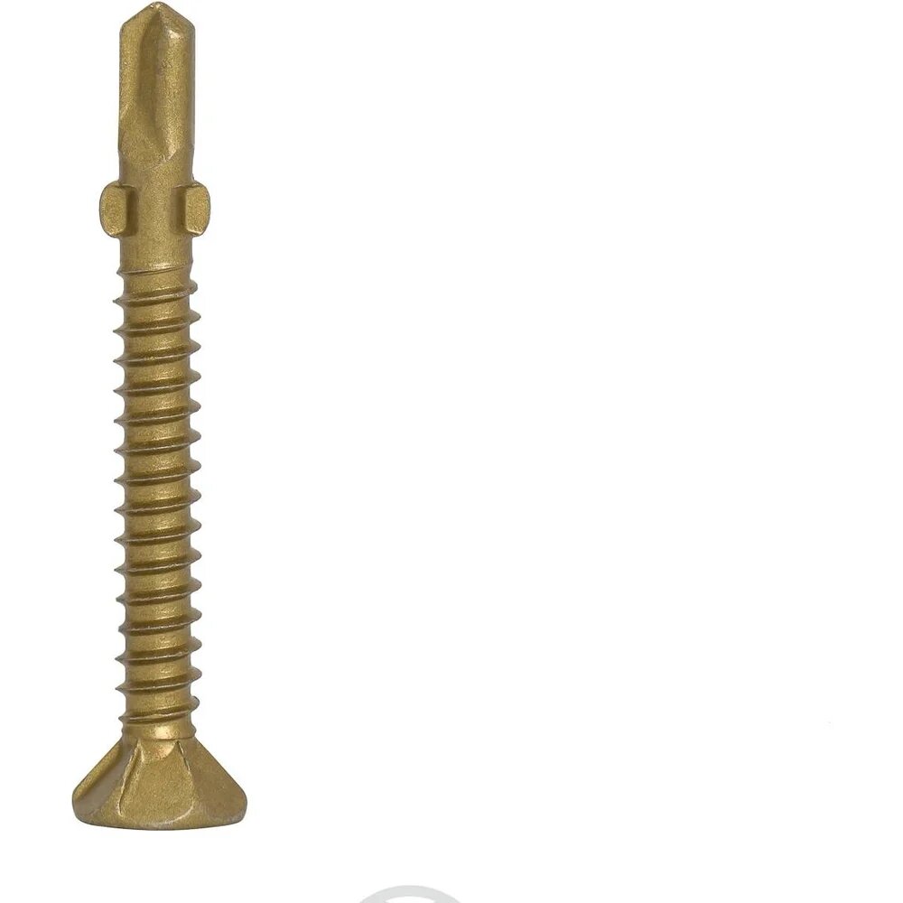 Саморез TULSTOR Wing Screw флюгель, дерево-металл, желтый антикор 1000+; TX 30 6,3x60 уп.150шт