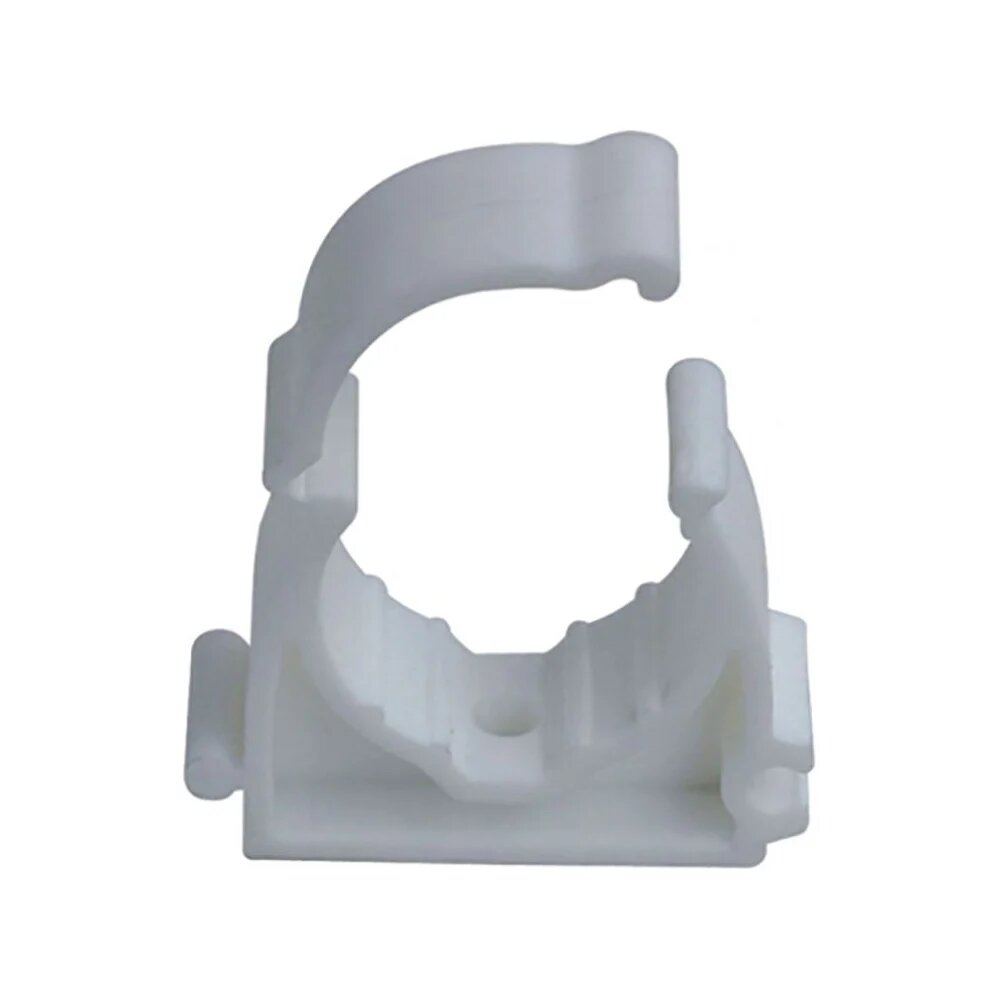 Крепление для трубы TIM диаметр 25мм, с защелкой, 10 шт. 772496