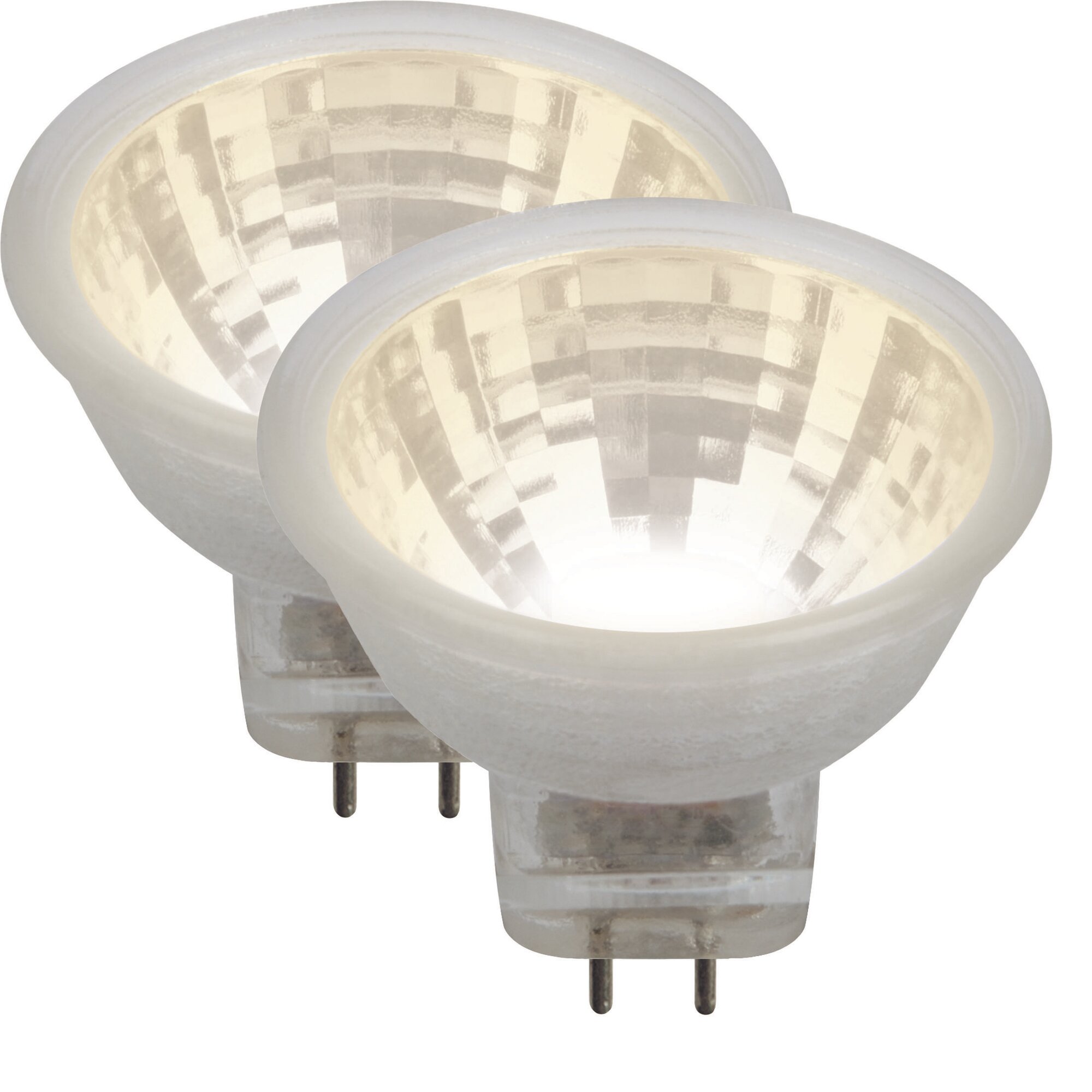 Светодиодная лампа Uniel, 3 Вт, 12 В, MR11, GU4, 3000К, 2 шт