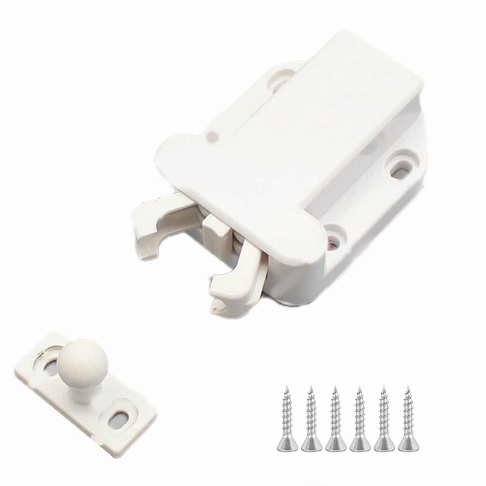 Встраиваемый защелка для мебели без ручек