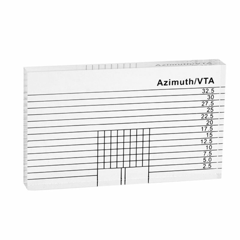 Запчасть для аудиотехники, Угольник для настройки тонарма и картриджа головки для винилового проигрывателя