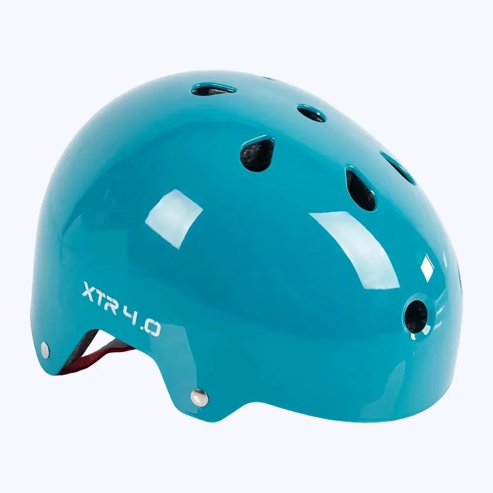 Шлем защитный спортивный Tech Team XTR 4.0 blue