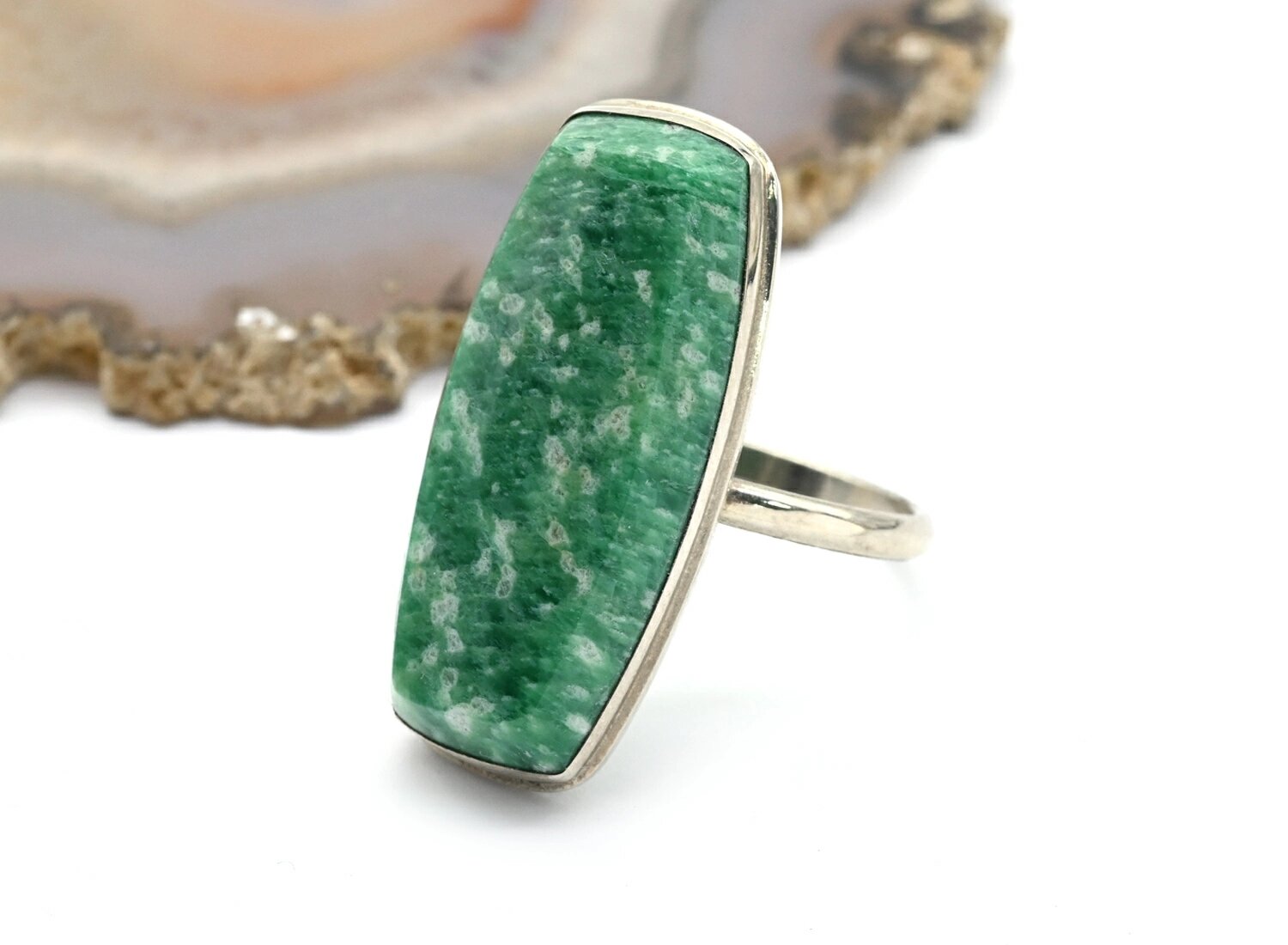 Кольцо, амазонит