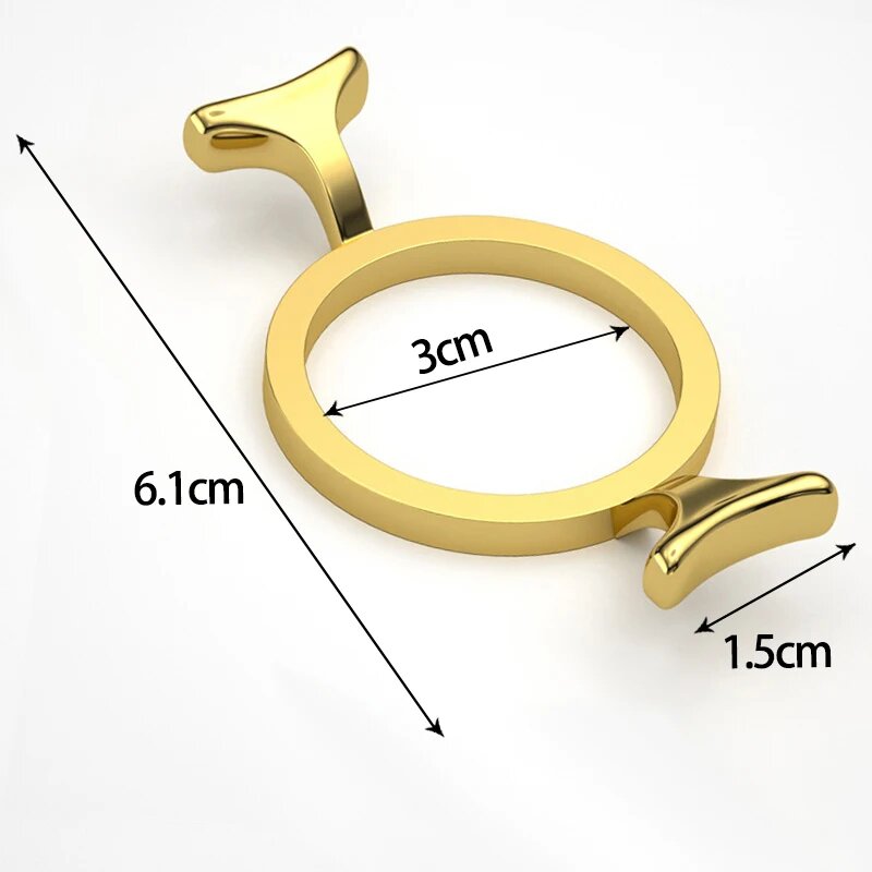 Металлические формы для сургуча сердечком circular-2.5cm