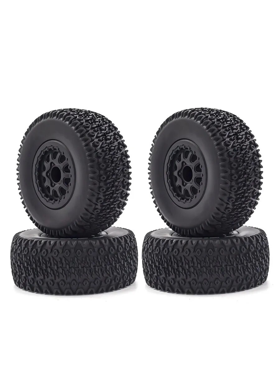 RC Crawler Rubber Tyres RC Car Tyres 4pcs12mm Hex Замена для