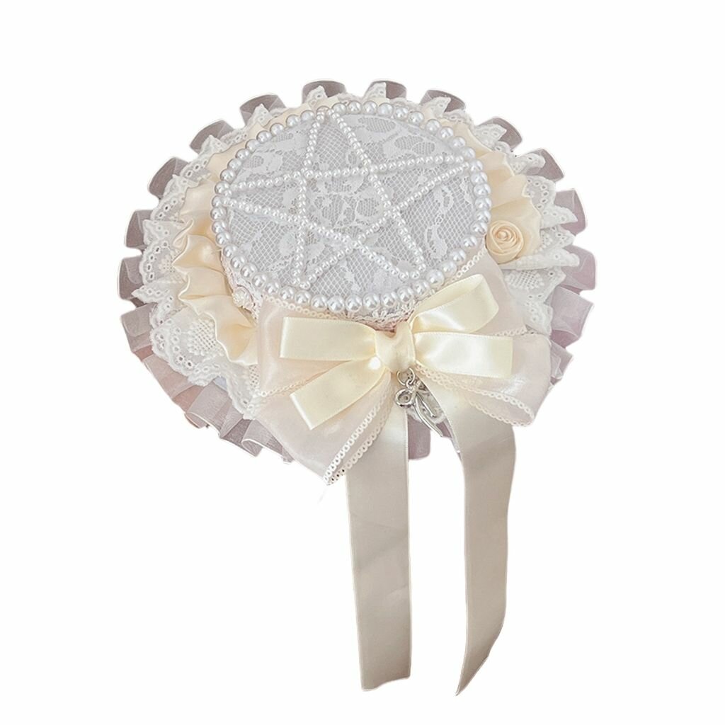 Vintage Inspire Lolita Small Hat Hair Clip для косплея и поставки вечеринок