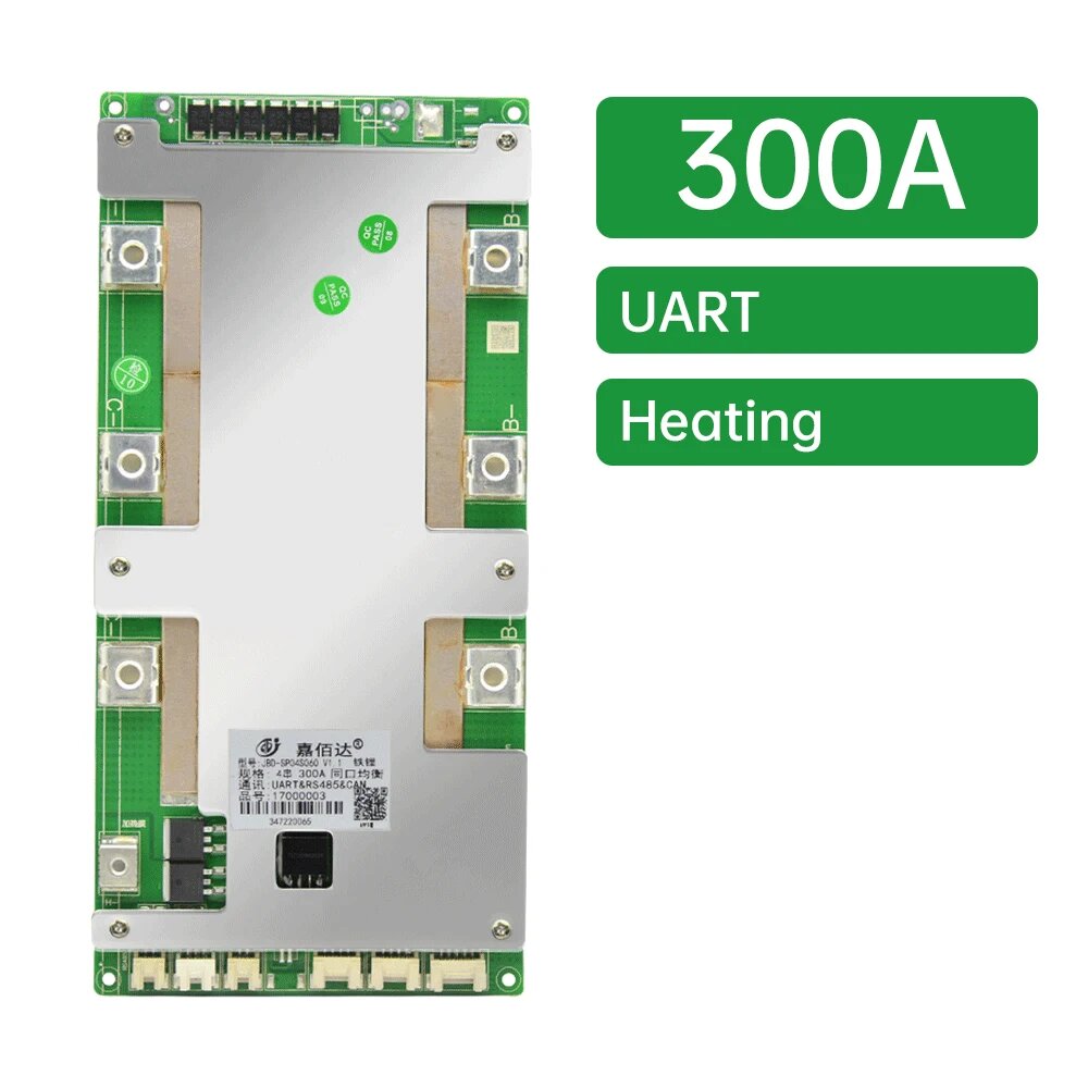 BMS плата защиты 300A, Heating, UART