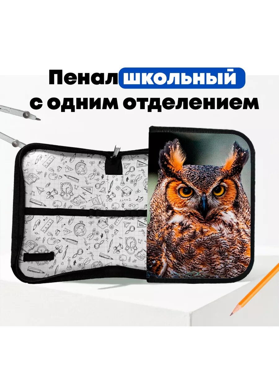 Школьный пенал Сова