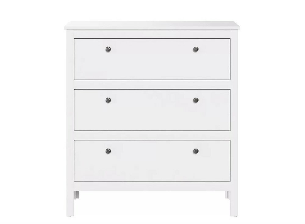 BRW Комод Ева (Хельга) KOM3S белый