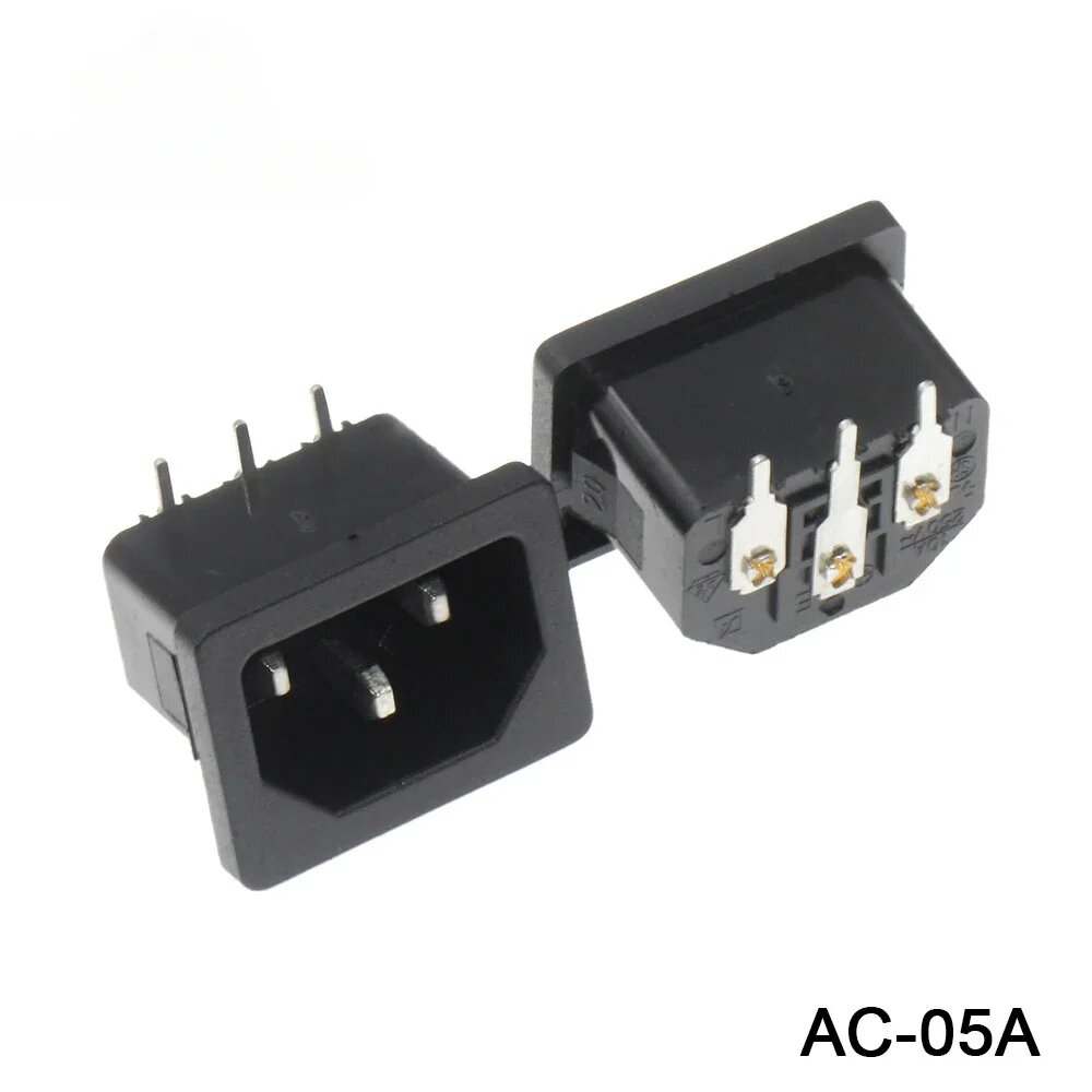 Розетка IEC320 C14 AC-05A