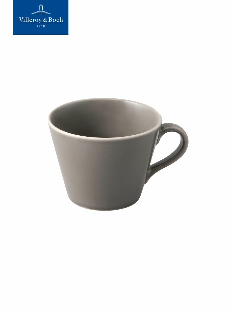 Чашка кофейная 270 мл, Organic Taupe, like. by Villeroy & Boch, Премиум-Фарфор