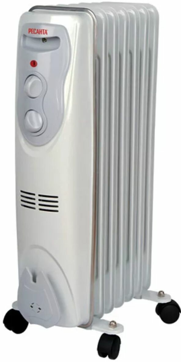 Обогреватель масляный напольный Ресанта ОМПТ-7Н 1,5кВт 7секций