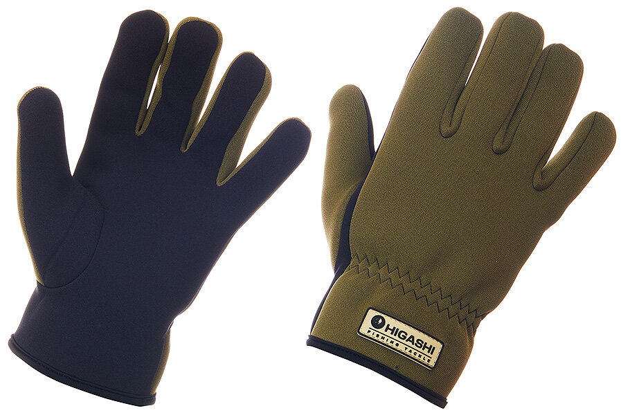 HIGASHI Перчатки Antey Olive, размер L