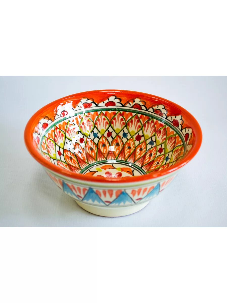 Коса большая, 17.5 см, оранжевый