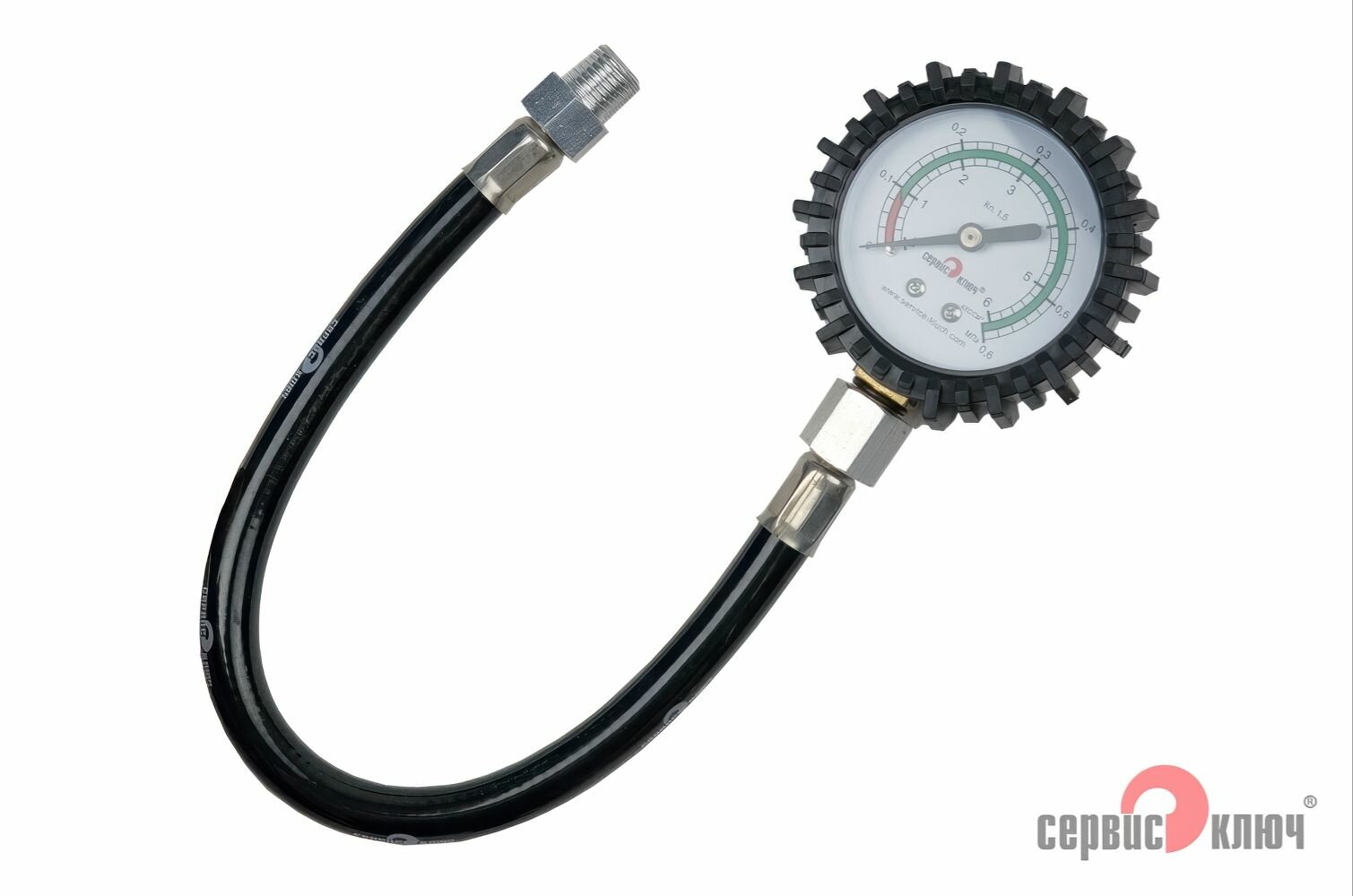 Манометр для измерения давления масла 75558 сервис ключ