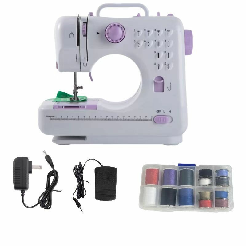 Многофункциональная электрическая швейная машина с ножным управлением
