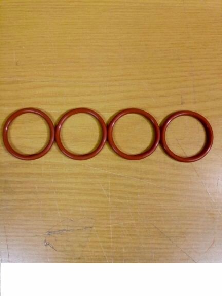 5340-100314 Кольцо упл. стакана форсунки (VMQ70) силикон 4 шт