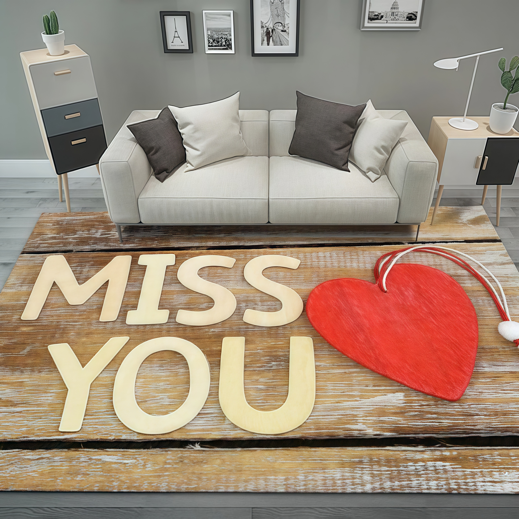 Ковер "Цветок-5", прямоугольный, растительный дизайн, 0,8x1,2м