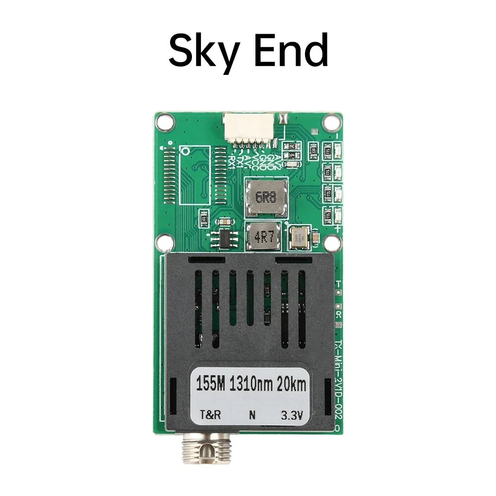 Diymore Оптический модуль приемопередатчика для дронов 5.5-26В 60км 20km Sky End