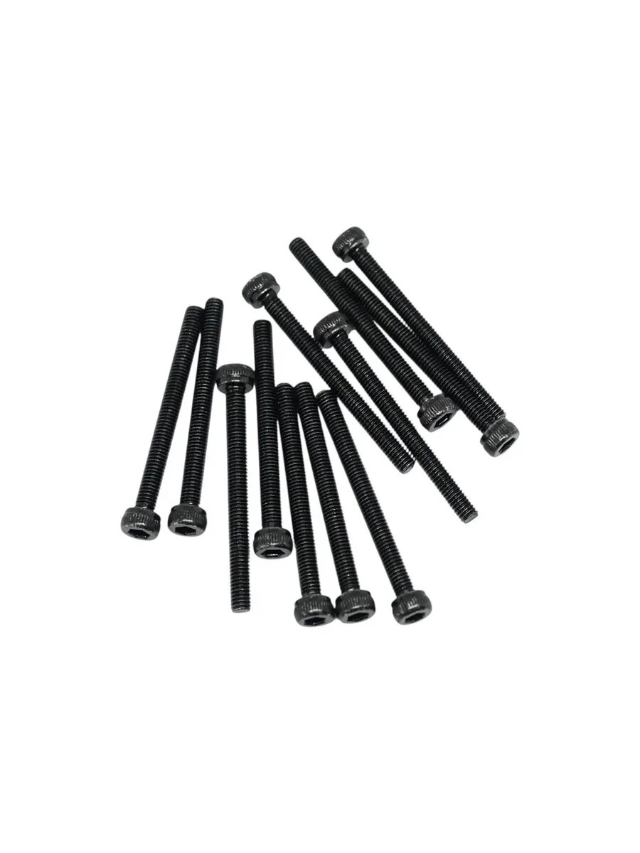 Винты с круглой шестигранной головкой 3х32мм H8H, 12шт