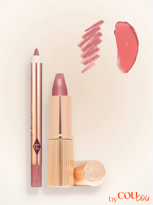 Набор для макияжа губ Charlotte Tilbury Mini Pillow Talk Lip Kit, оттенок Pillow Talk