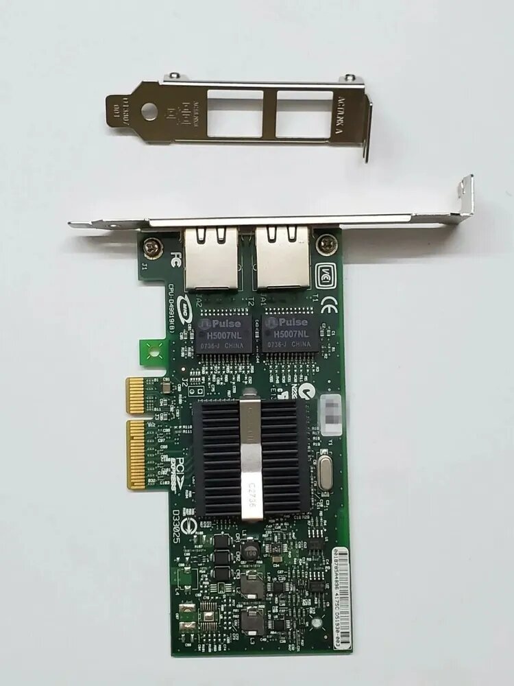 Intel Сетевая карта EXPI9402PT Сетевая карта OEM, PCI-Exepres Dual port server adapter