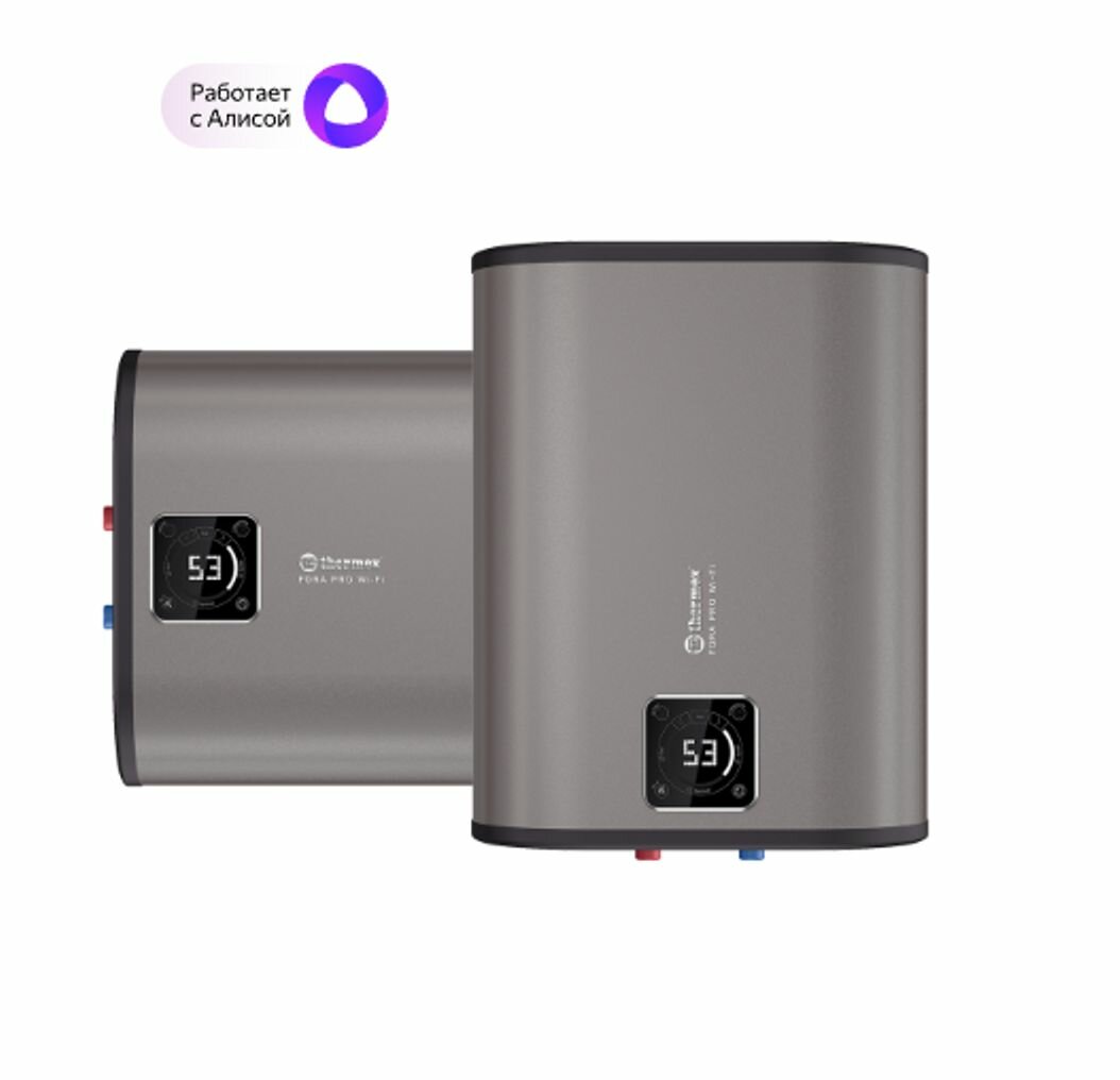 Водонагреватель накопительный THERMEX Fora 30 (pro) Wi-Fi, с сухим ТЭНом