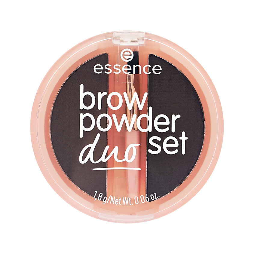 Набор для бровей @essence ESSENCE brow powder duo set, 03 Dark, 1.8 г