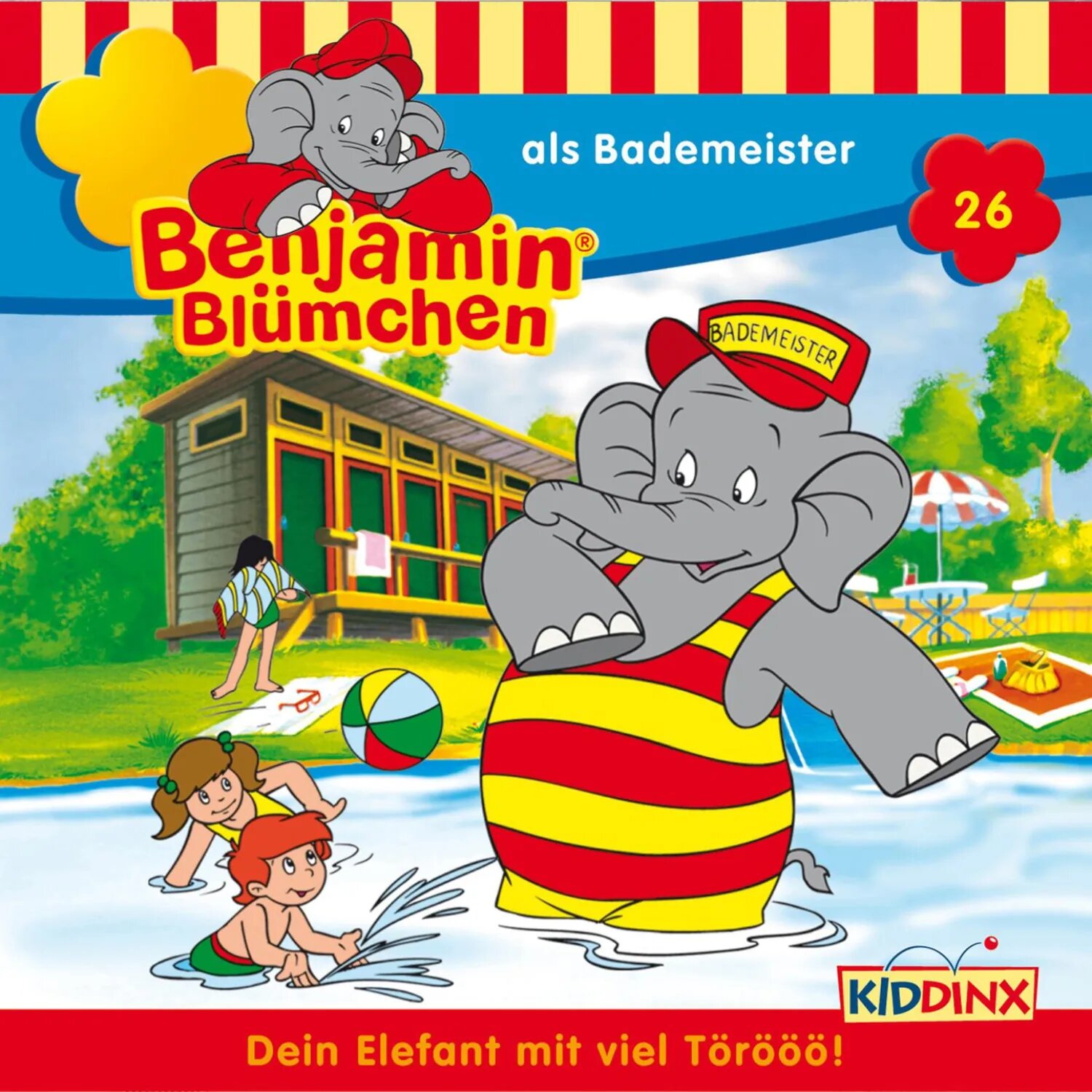 Benjamin Blümchen, Folge 26: Benjamin als Bademeister [Аудиокнига]