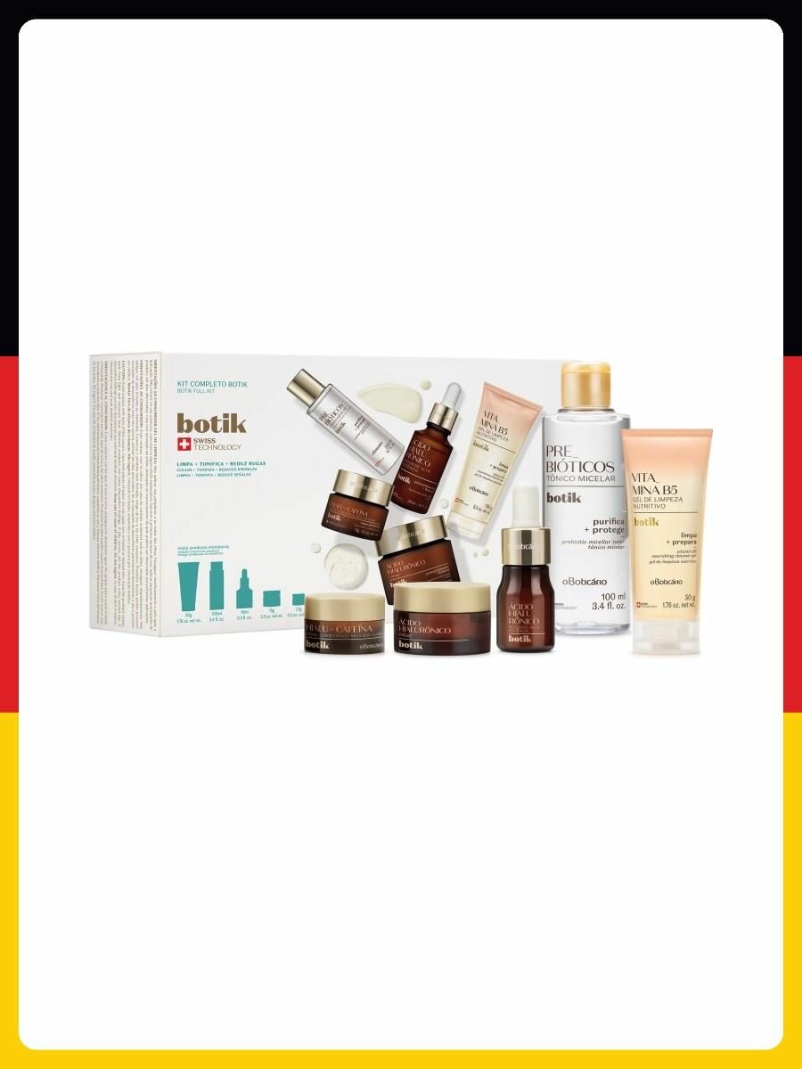 Набор уходовой косметики oBoticario Botik Set for skin care