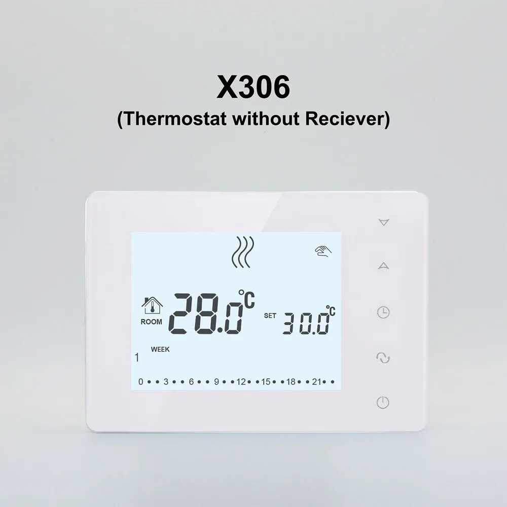 Терморегулятор/термостат X306 для газового котла, недельное программирование