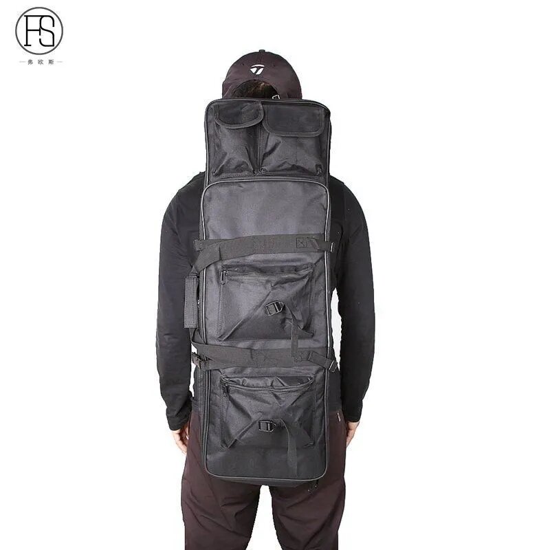 Рюкзак чехол для оружия длиной 94см черный, олива, мультикам цветов. Длина 100 см, ширина 26см, дополнительный отсек 60 см