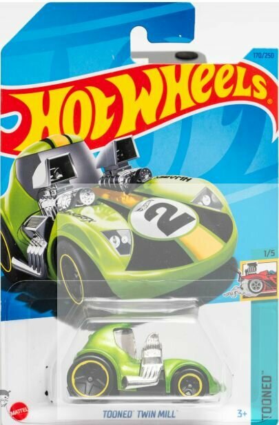 Hot Wheels 2023L, Литая модель автомобиля 1:64(170-TOONED TWIN MILL)
