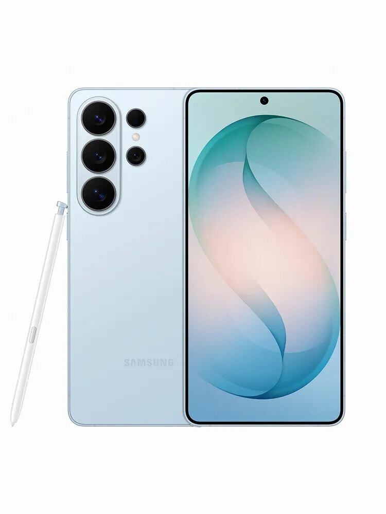 Смартфон Samsung Galaxy S26 Ultra, 200МП, 12ГБ, 5000мАч, Sky Blue