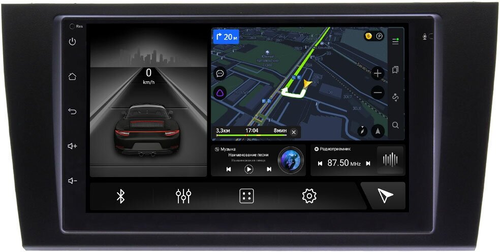 Штатная магнитола Lexus GS 2 1997-2004 авто без Navi Canbox M-Line 9863-RP-TYAR16XB-126 Android 10 (4G-SIM, 2/32, DSP, QLed)