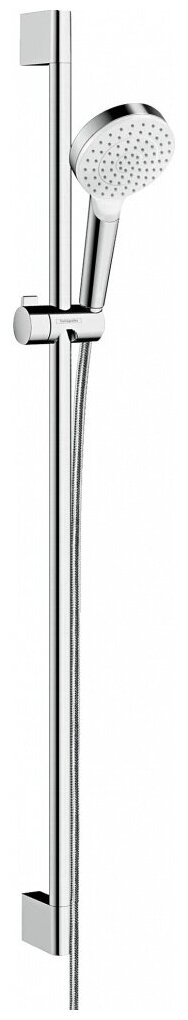 Душевой гарнитур Hansgrohe Crometta 1jet 26537400 90 см белый/хром
