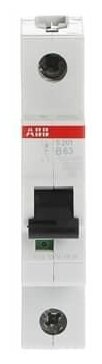 Автоматический выключатель ABB S201 1P 63A тип B 6kA 2CDS251001R0635 — купить в интернет ...