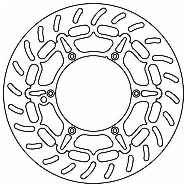 Тормозной диск GOLDfren 405-102F кросс KT03FL, MSW277, FMD0279